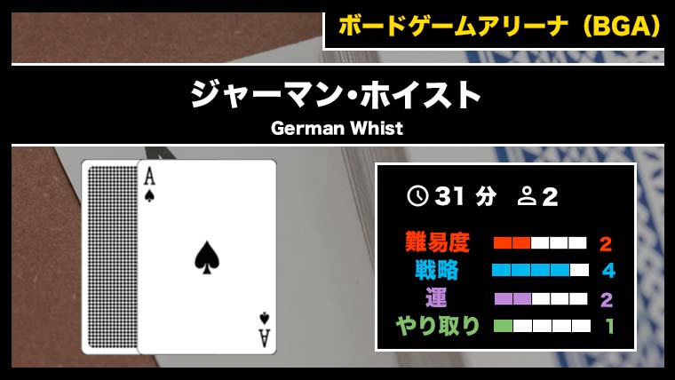 『ジャーマン･ホイスト（BGA）』の遊び方・魅力をご紹介！｜くりログ